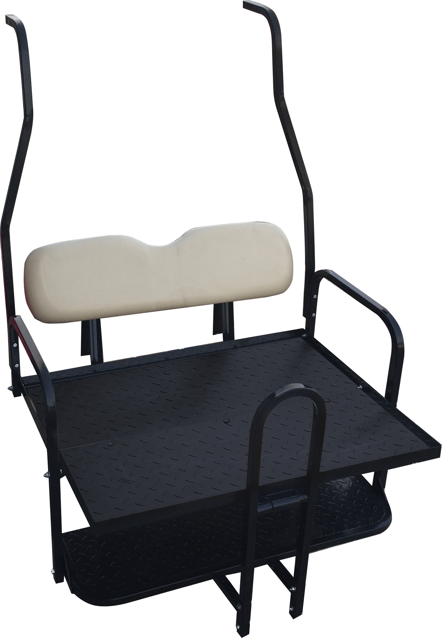 NOMAD Rear Flip Seat – Club Car DS – Style (2000.5-2013) / Buff Cushio ...