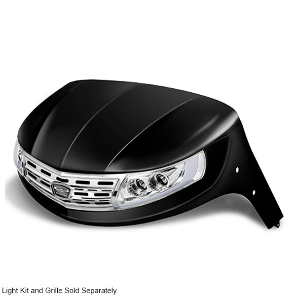 DoubleTake Phoenix Front Cowl, E-Z-Go TXT 96+, Black | Golf Cart Geeks