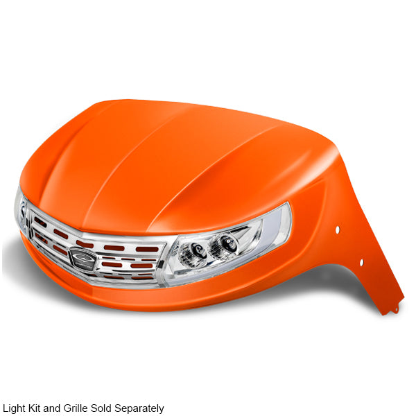 DoubleTake Phoenix Front Cowl, E-Z-Go TXT 96+, Orange | Golf Cart Geeks