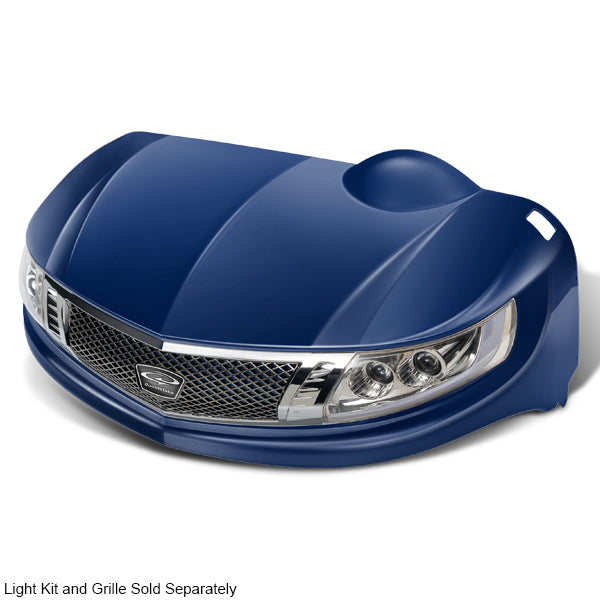 DoubleTake Phoenix Front Cowl, E-Z-Go RXV 08+, Navy | Golf Cart Geeks