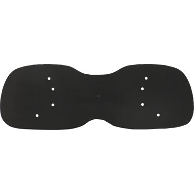 DoubleTake Seat Back Shell, Black Plastic, Universal Wood | Golf Cart Geeks