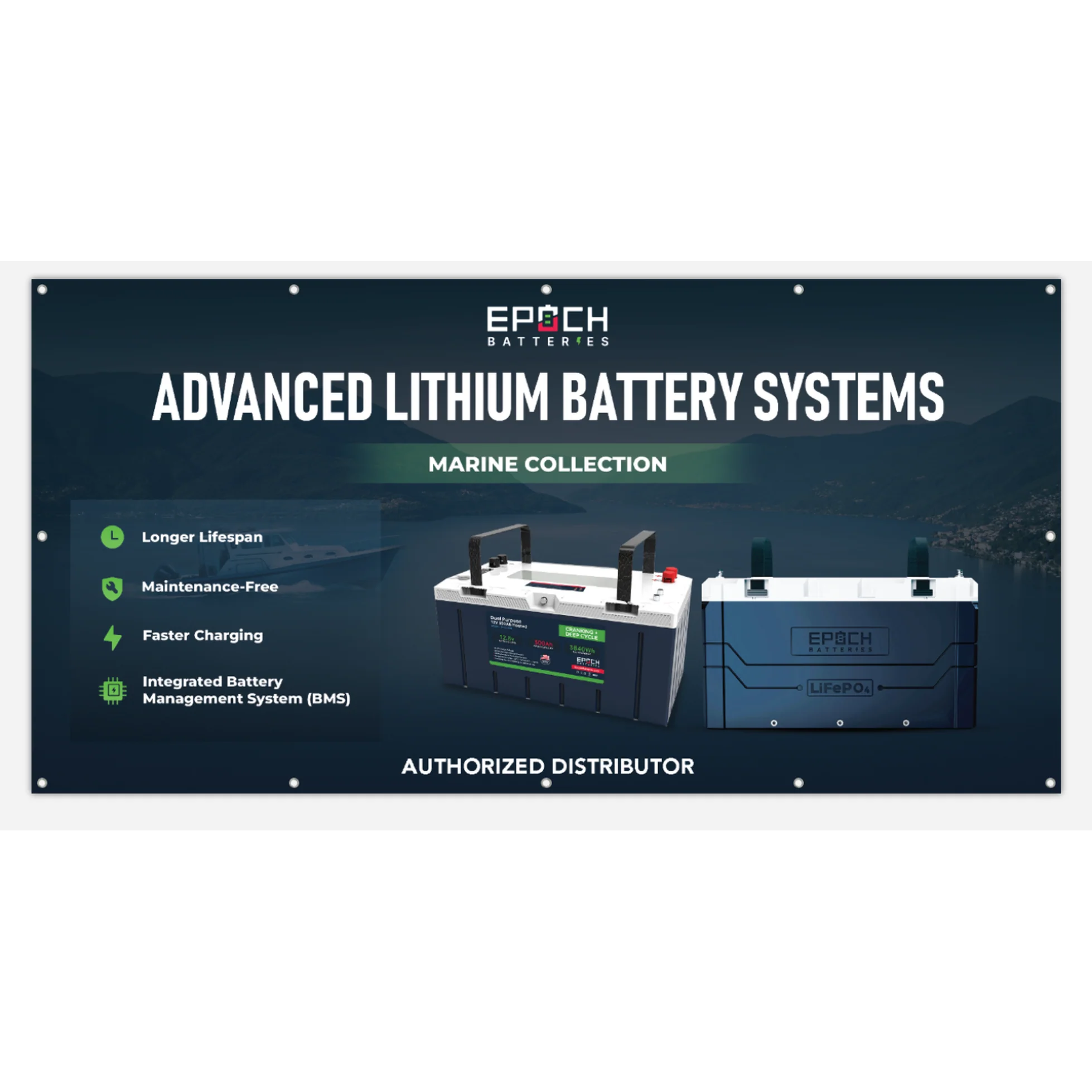 Golf Cart Collection - Indoor/Outdoor Vinyl Banner - 4' x 8' | Golf ...