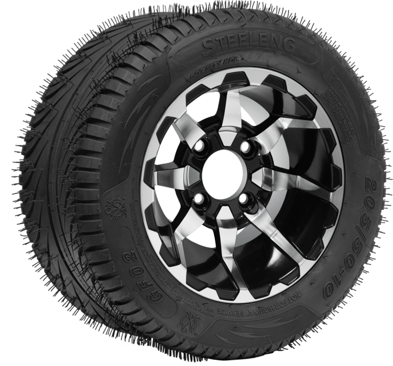 SGC 10″ Vortex Wheel & Low Profile Tire Combo
