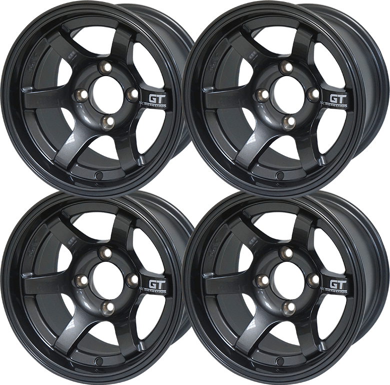 SGC 12” GT Machined/Gunmetal Wheel – Aluminum Alloy (SET OF 4) | Golf ...