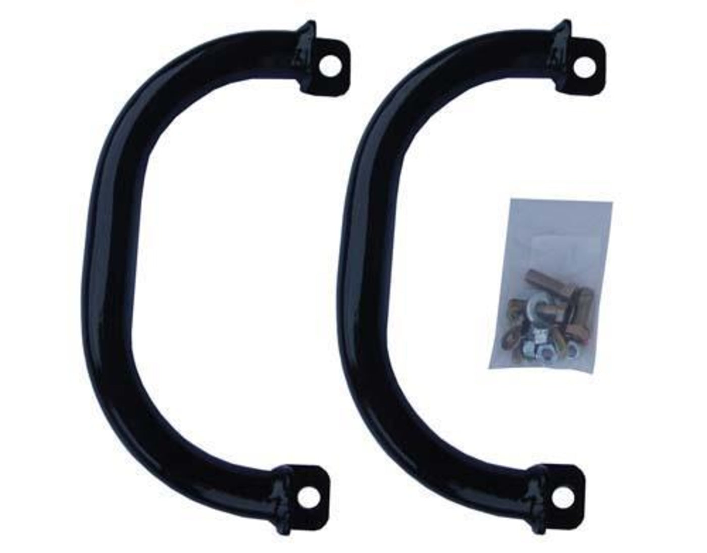 Jake's Set Of (2) Black Grab Handle Set (Universal Fit) | Golf Cart Geeks