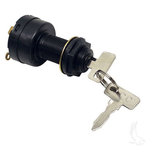Club Car DS Golf Cart Key Switch - Electric 1996+ | Golf Cart Geeks