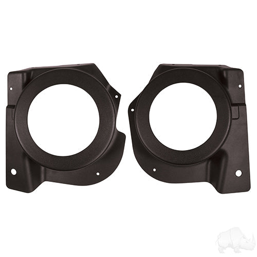 Golf Cart Speaker Pod - SET OF 2 - Black ABS - EZGO RXV 08+ | Golf Cart ...